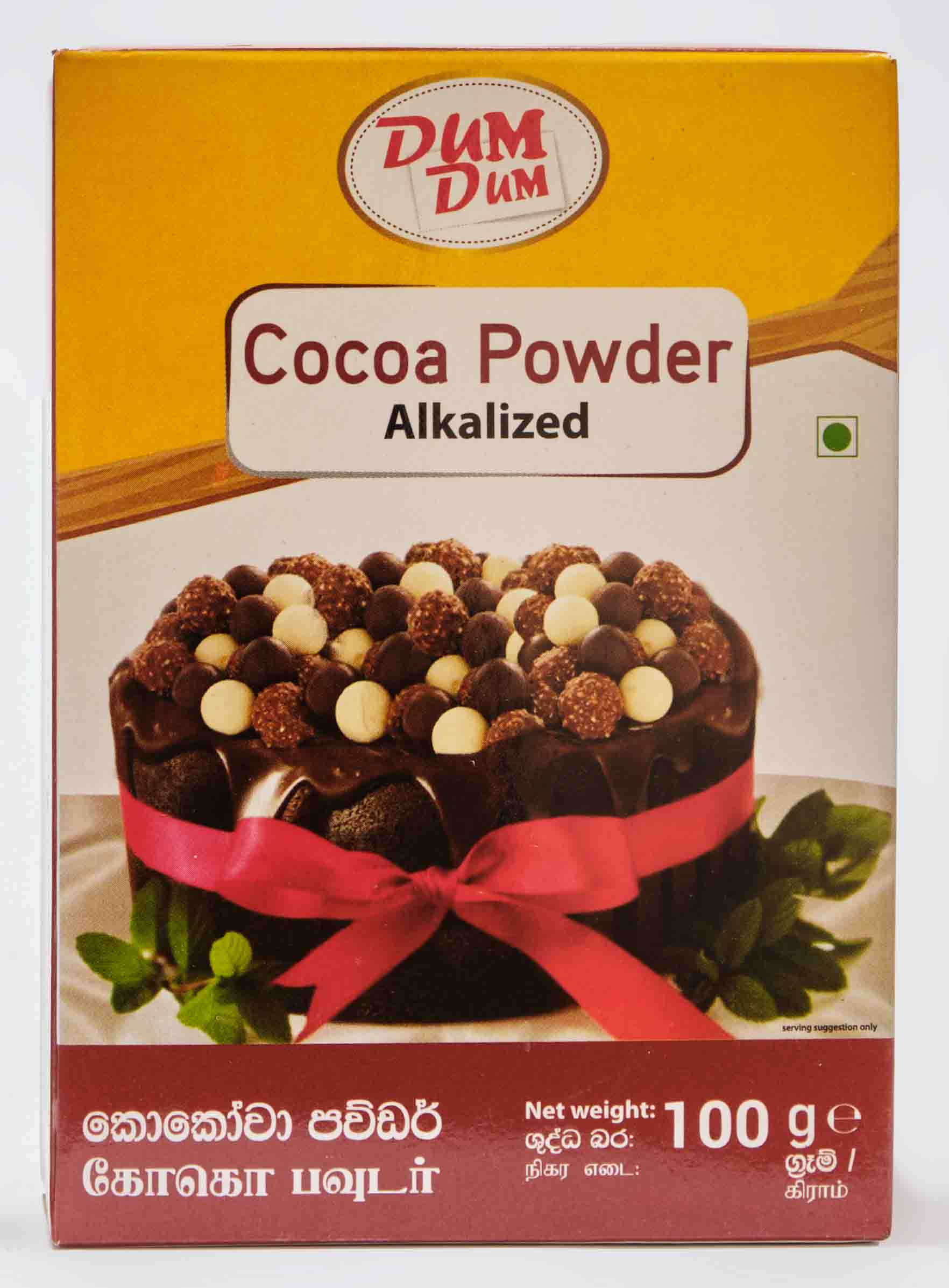 Dum Dum Cocoa Powder Alkalized 100g - Stock Mart Lanka