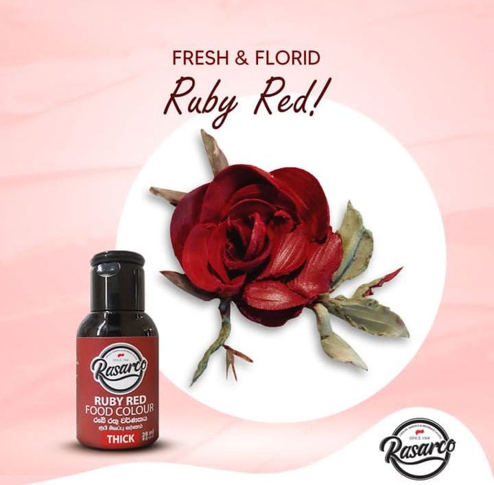 Rasarco Ruby Red Thick 28ml - Stock Mart Lanka